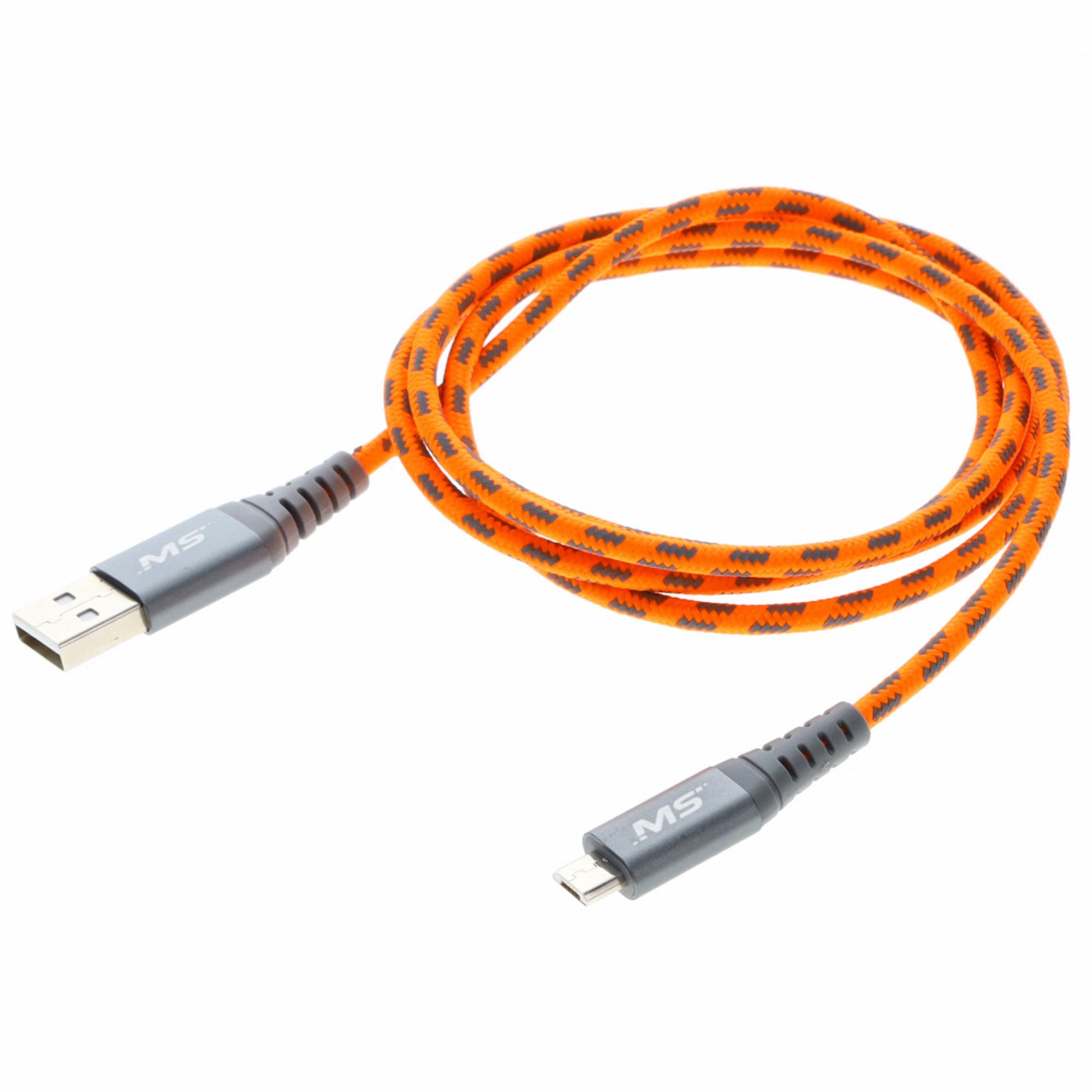 MOBILESPEC, Micro End 1, Micro AB End 2, Reinforced USB Cable - 800MK7 ...