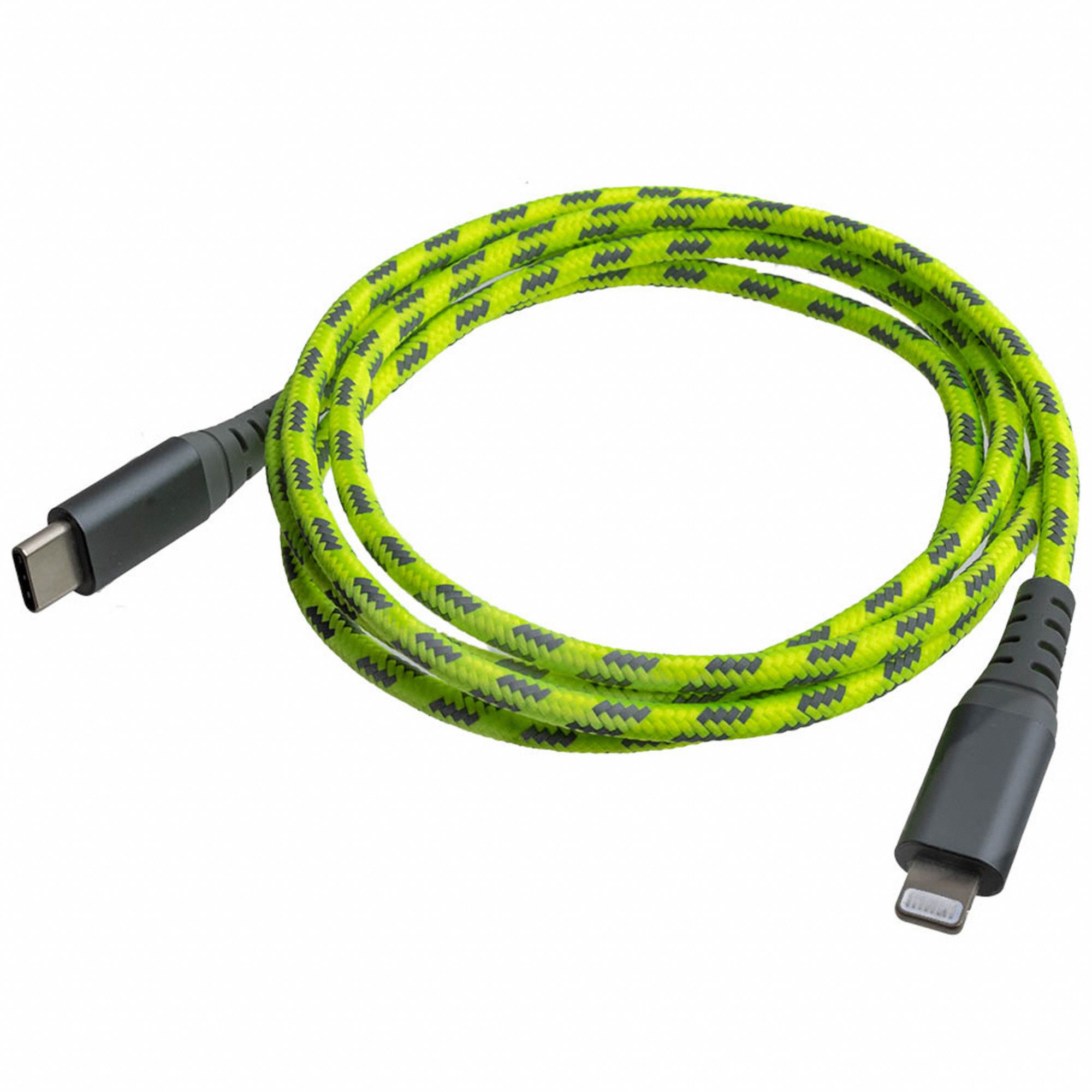 MOBILESPEC, Lightning End 1, Type C End 2, Reinforced USB Cable ...