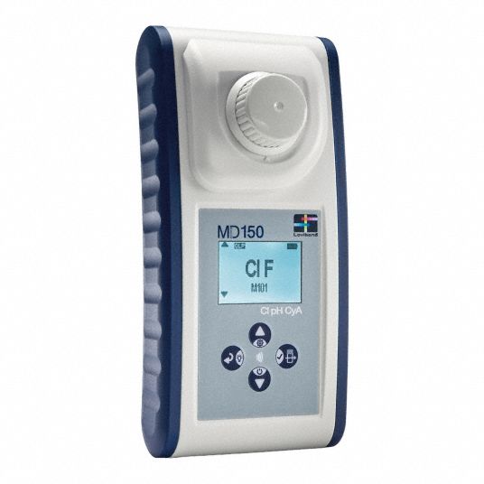 LOVIBOND, Chlorine/Cyanuric Acid/pH, 3% Accuracy, Portable Colorimeter ...