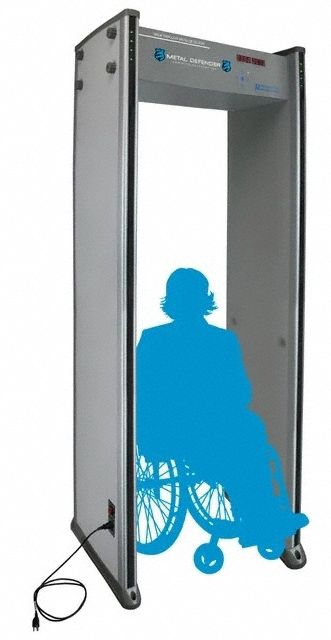 METAL DEFENDER, 6 Zones, 87 1/2 in x 36 in x 15 1/2 in, Walk-Through ...