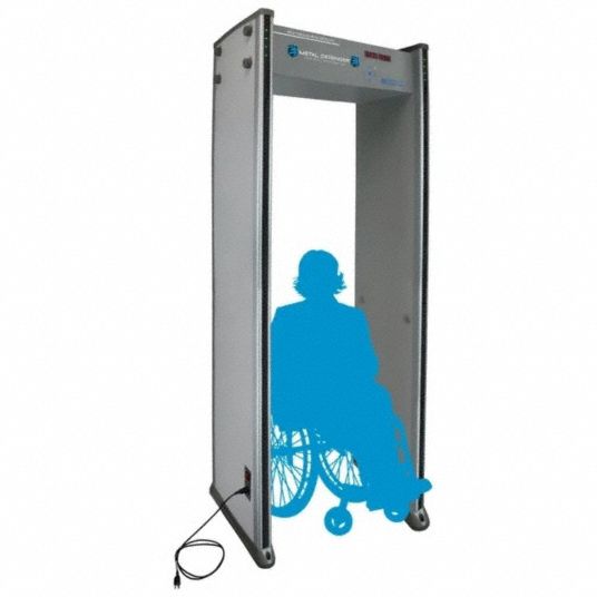 METAL DEFENDER, 6 Zones, 87 1/2 in x 36 in x 15 1/2 in, Walk-Through ...