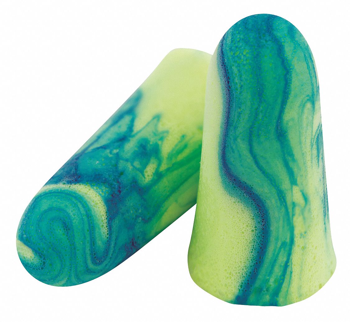 MOLDEX EARPLUGS, NRR 33DB, TAPERED, CSA CLASS BL, GREEN, UNIVERSAL ...