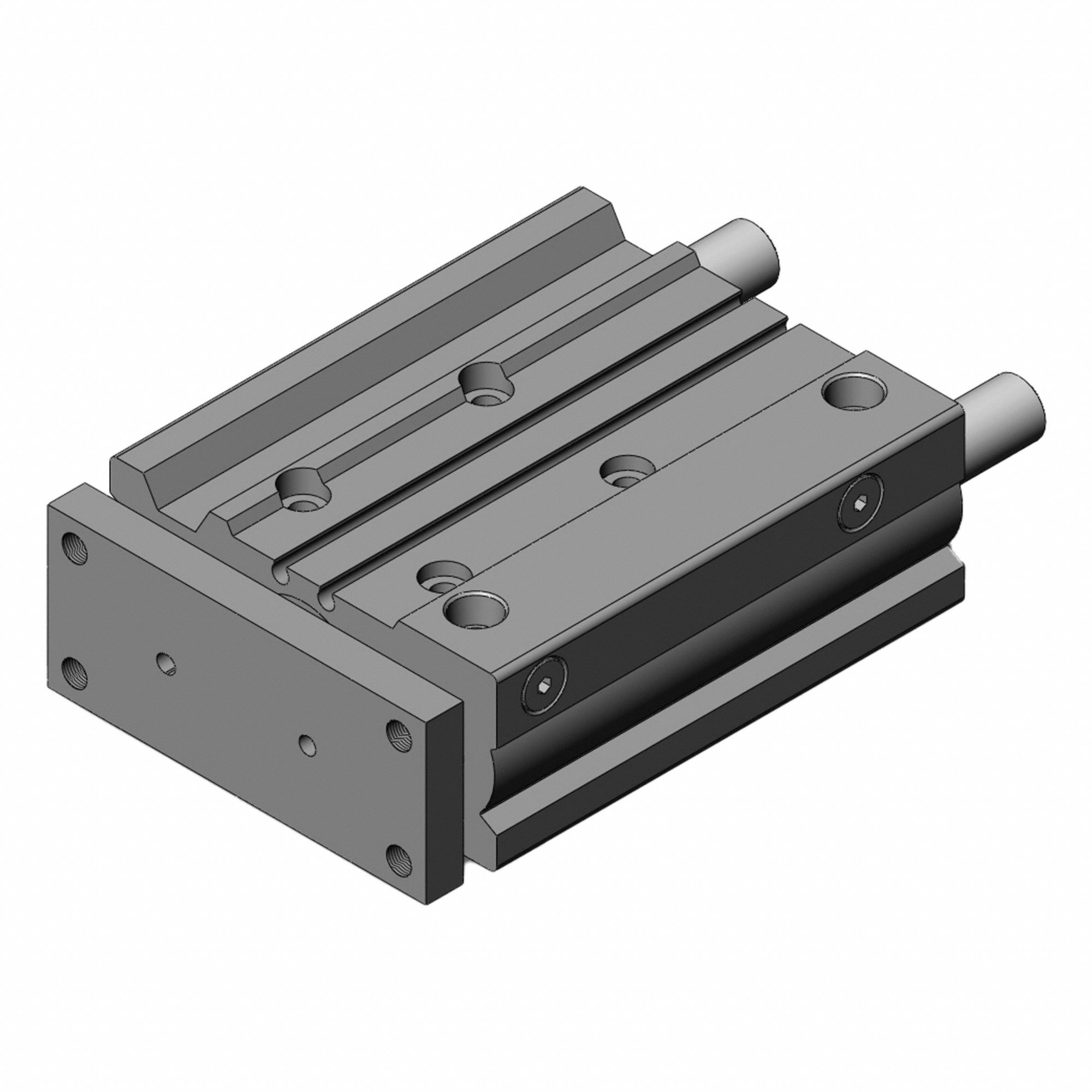 SMC, 25 mm Bore Dia, 75 mm Stroke Lg, Guided Cylinder - 201R13|MGPL25 ...
