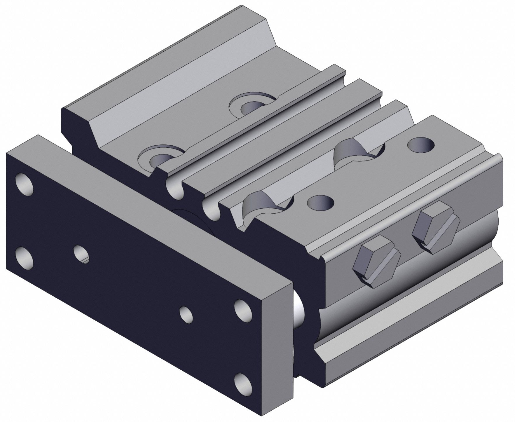 SMC, 12 mm Bore Dia, 10 mm Stroke Lg, Guided Cylinder - 201R35|MGPM12 ...