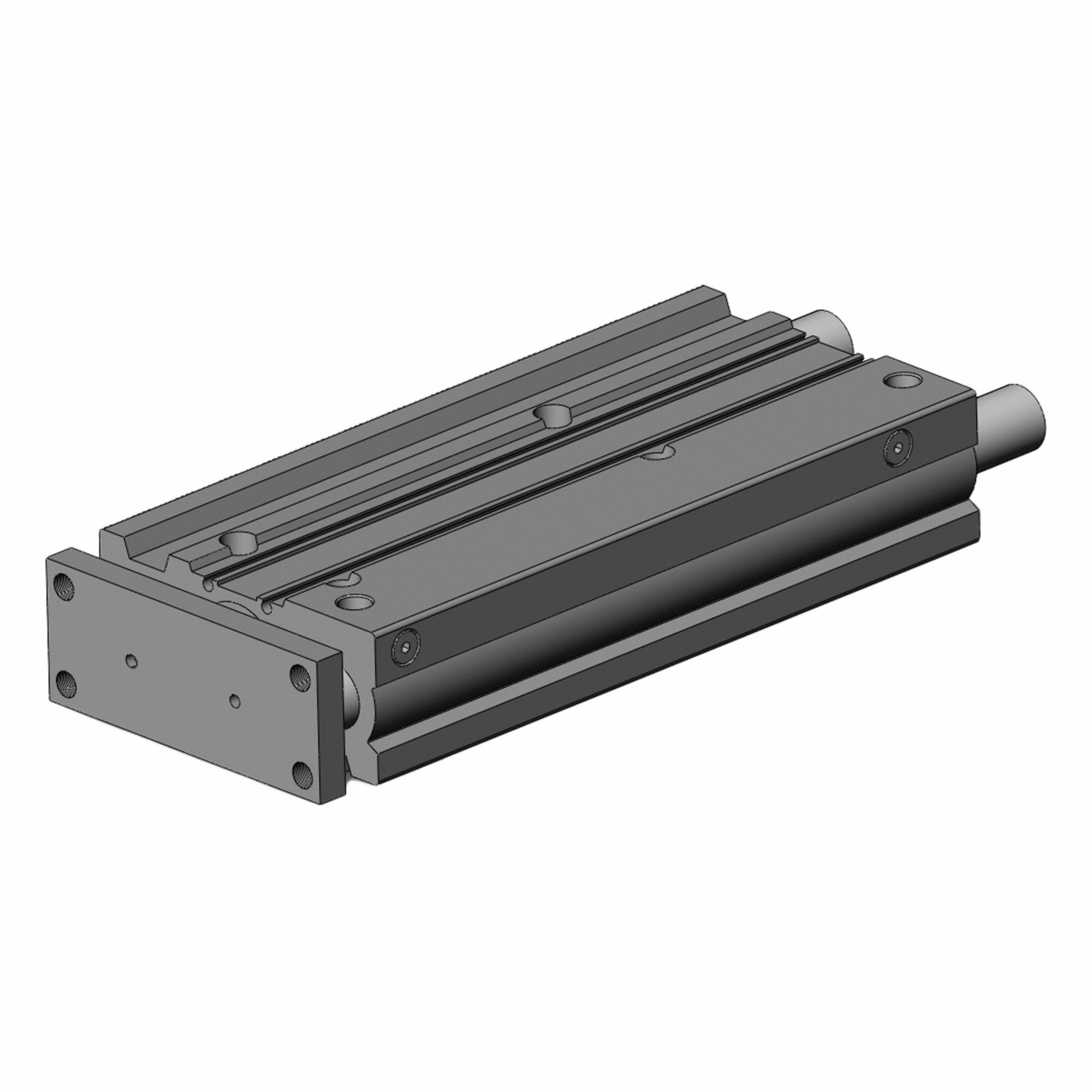 SMC, 32 mm Bore Dia, 200 mm Stroke Lg, Guided Cylinder - 201P60|MGPM32 ...