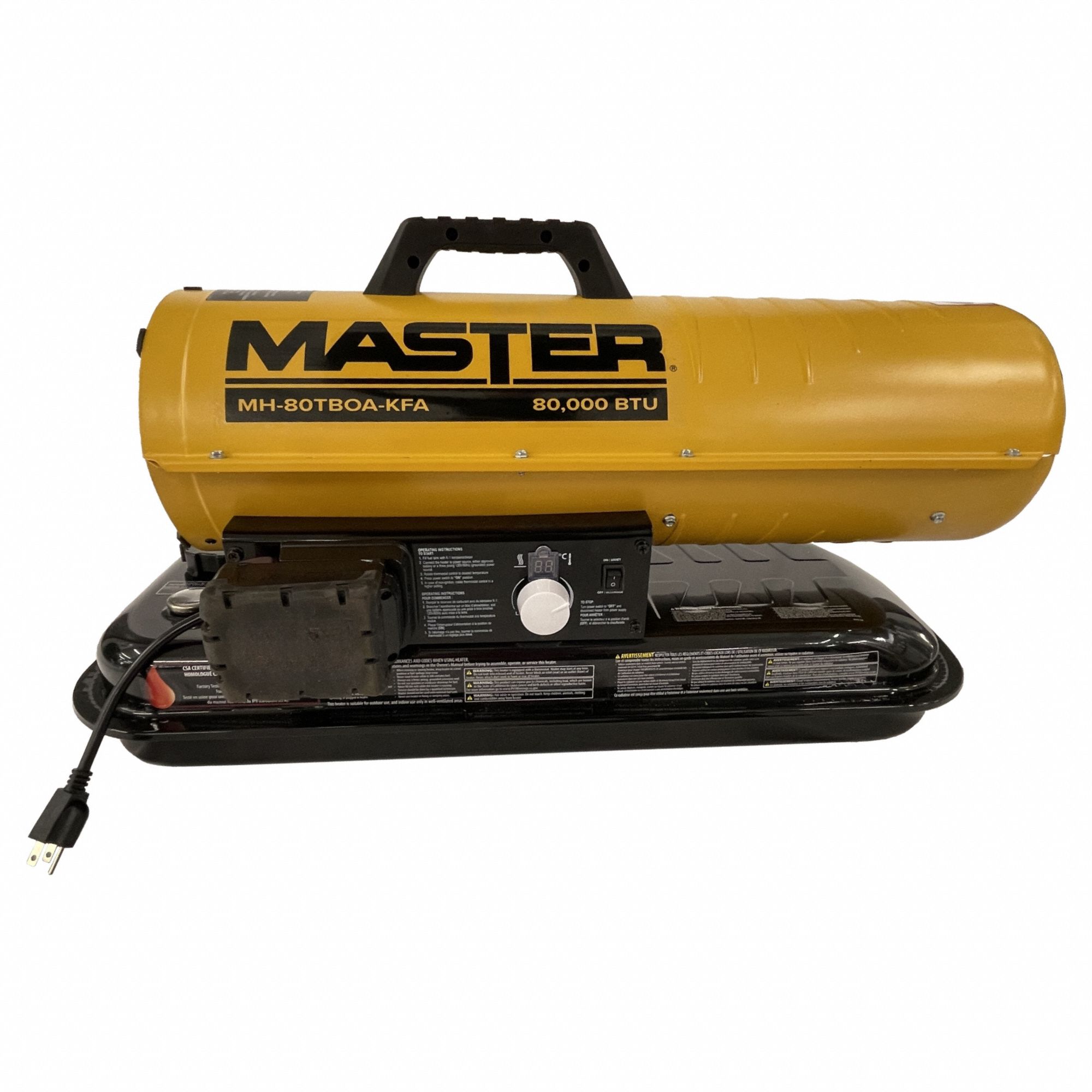 MASTER, Handheld Portable, 2,000 sq ft Heating Area, Portable Oil and ...