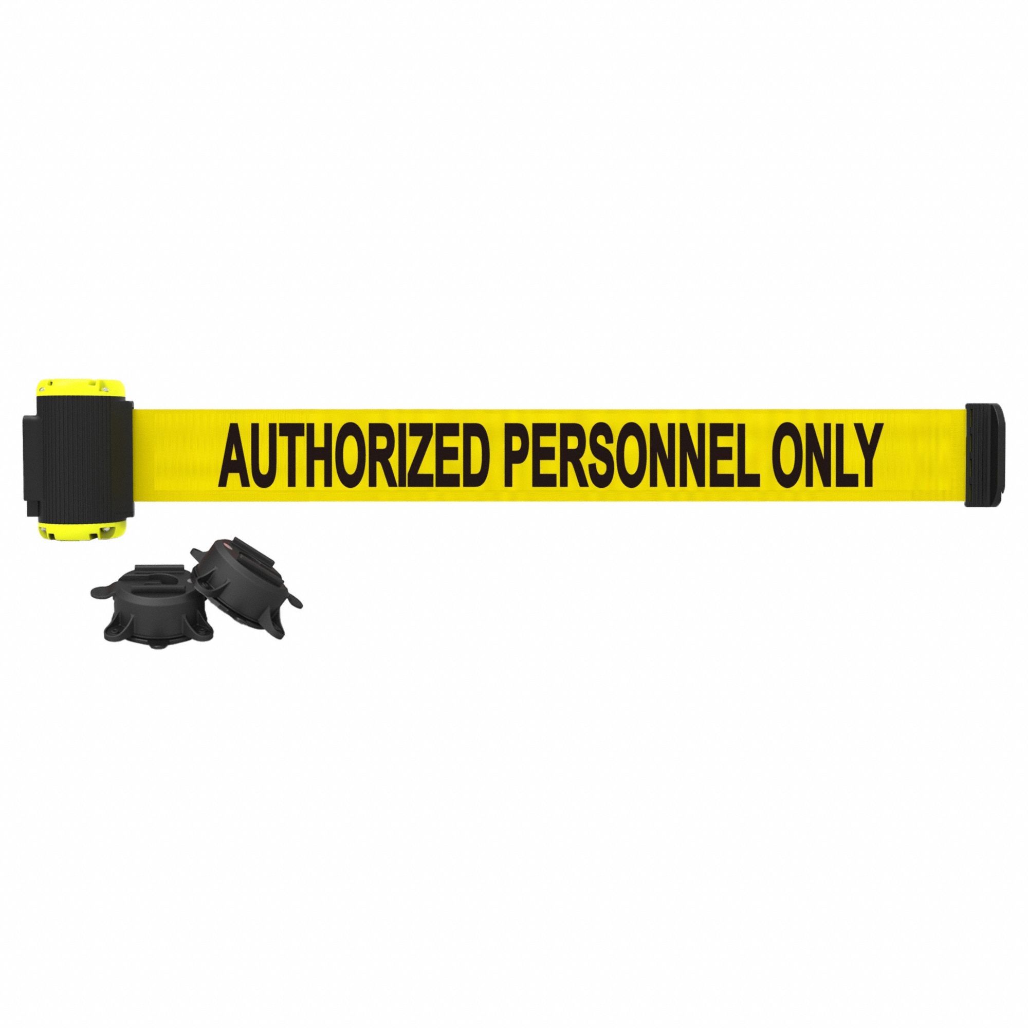 BANNER STAKES, Magnet, 7 ft Belt Lg, Magnetic Retractable Belt Barrier ...