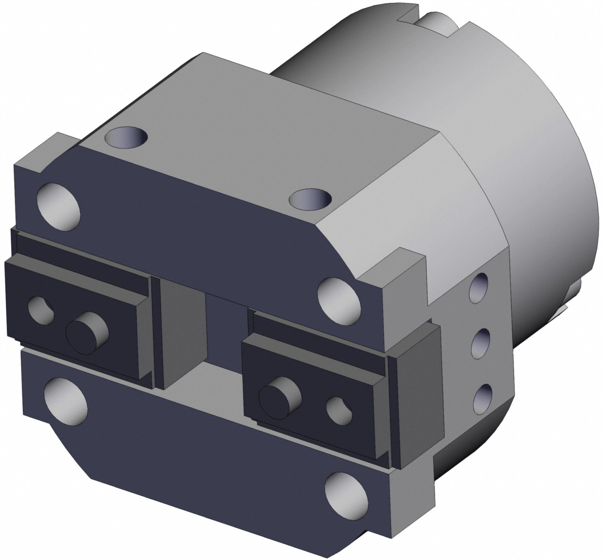 8 mm Stroke Lg, 22 psi to 87 psi, Parallel Gripper - 826J75|MHR2-15E ...