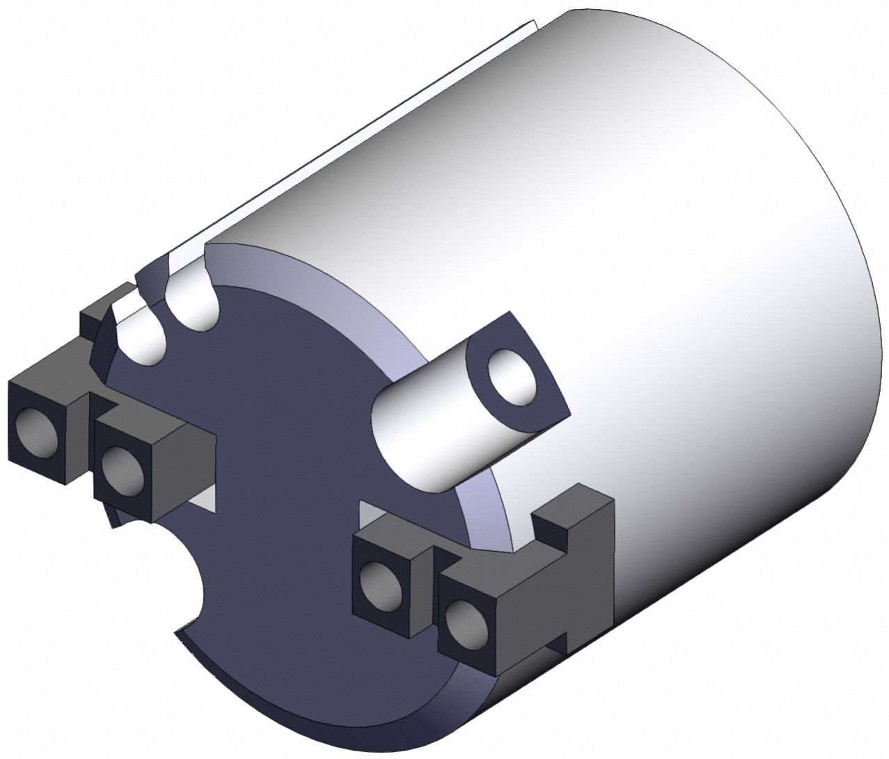 4 mm Stroke Lg, 29 psi to 87 psi, Parallel Gripper - 826J76|MHS2-16D ...