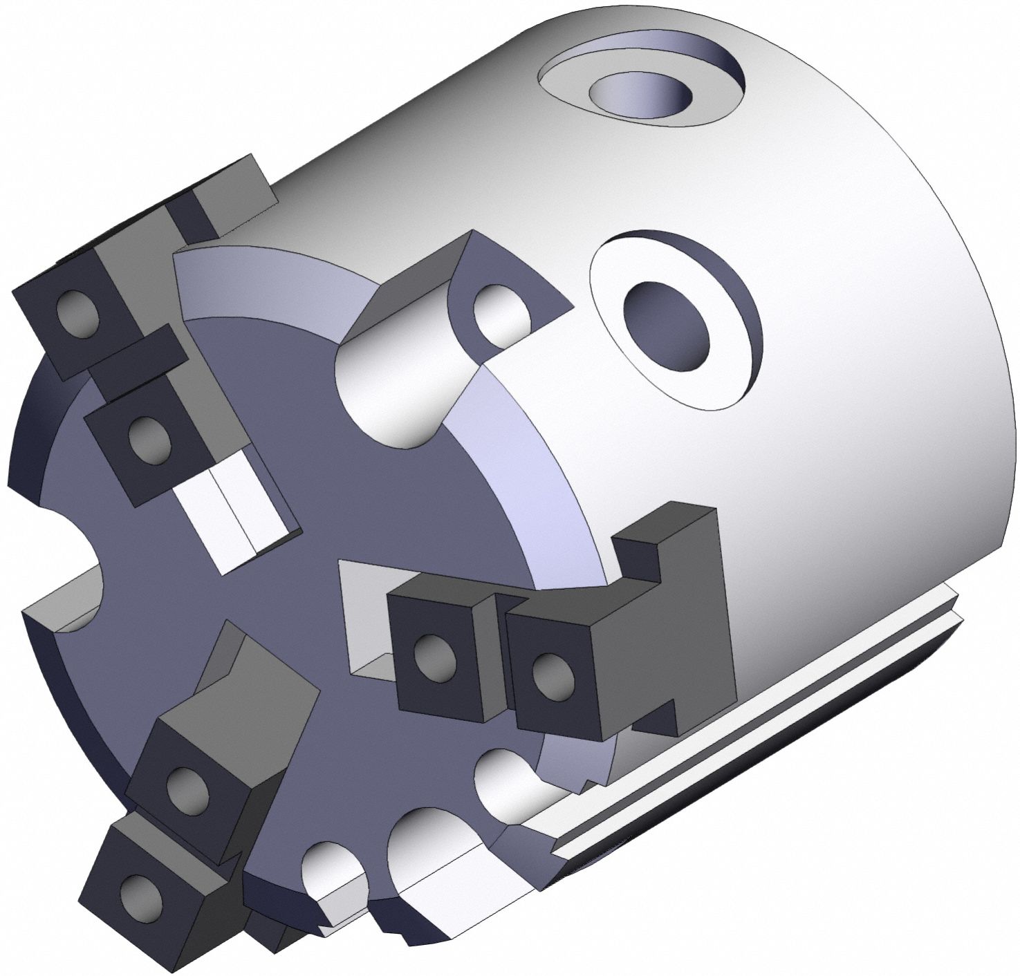 2 mm Stroke Lg, 29 psi to 87 psi, Parallel Gripper - 826J78|MHS3-20D ...