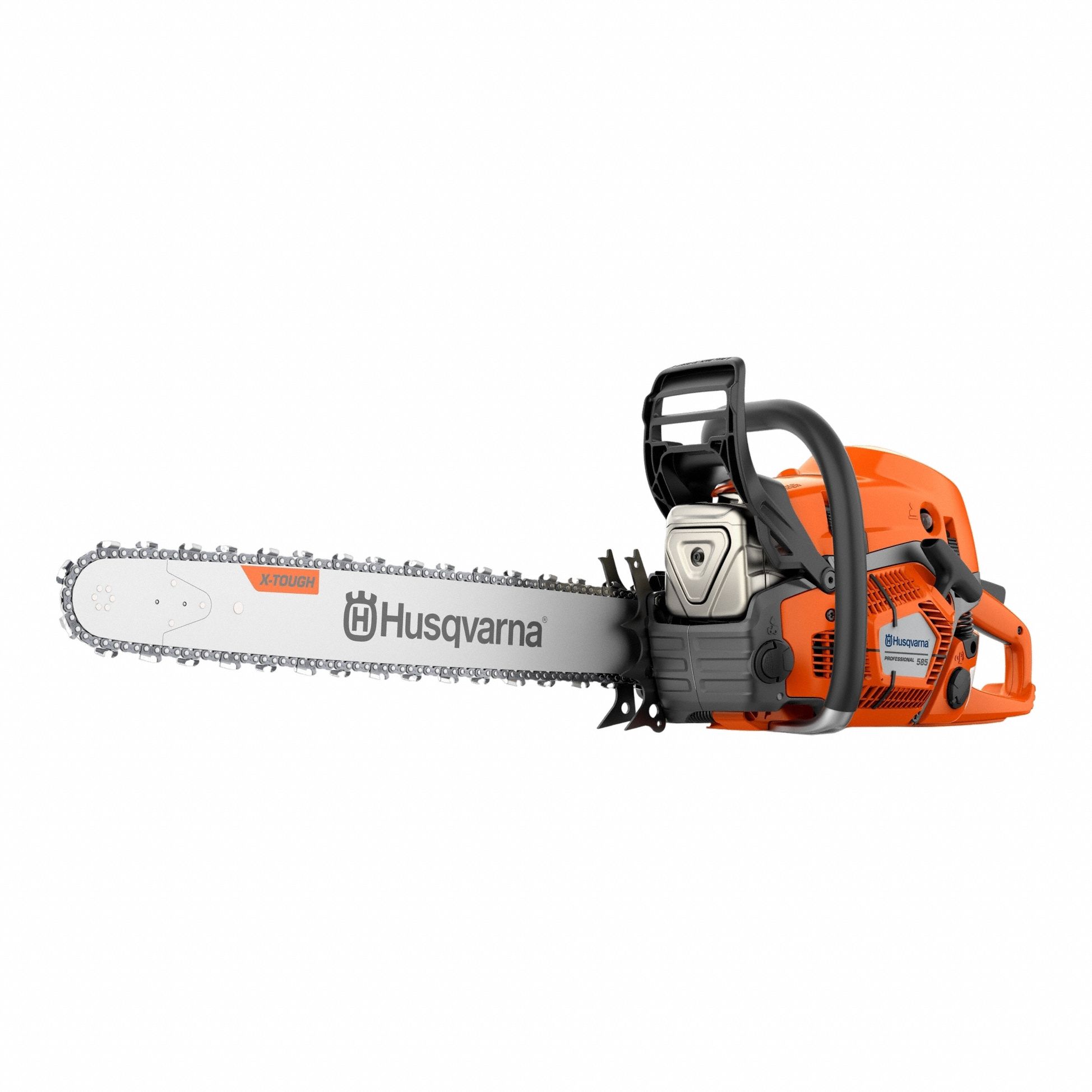 HUSQVARNA, 24 in Bar Lg, Rear Handle/Top Handle, HUSQVARNA 585 24" Gas ...