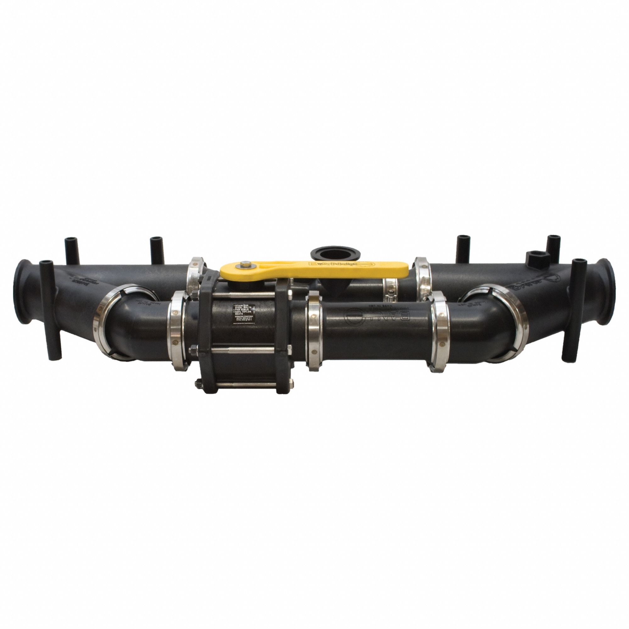 Banjo MIS300 - Full Port Flanged, 3 in Fitting Pipe Size, Manifold ...