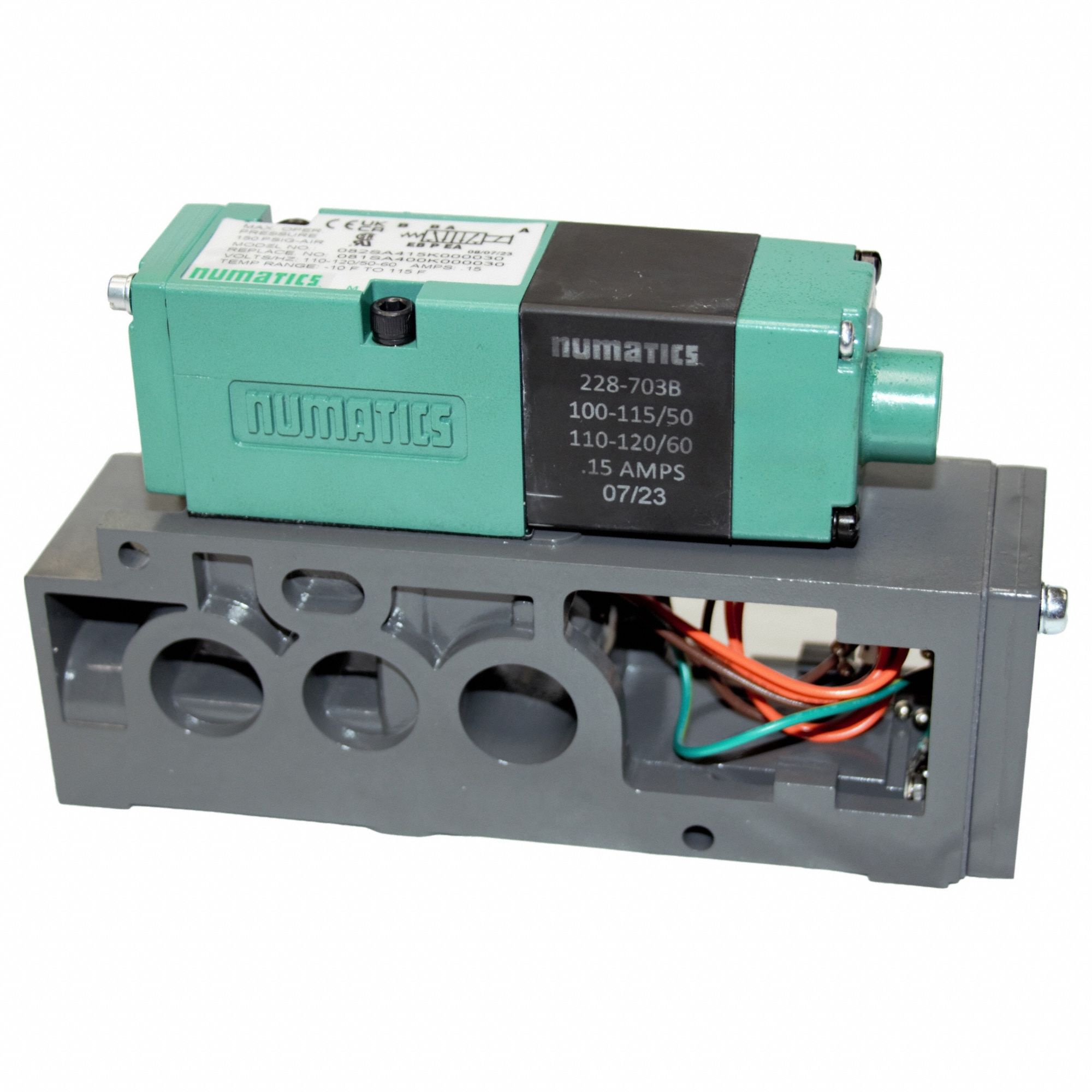 Four-Way / Two-Position, Single Solenoid, Solenoid Air Control Valve ...