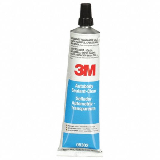 Autobody Sealant,Clear,5 oz.,PK6 - Grainger