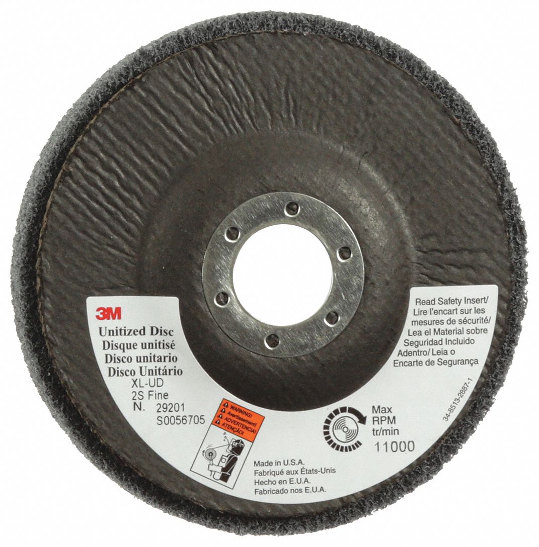 3M DISC UNITIZED EXL 4 1/2X7/8 FIN 5/C - Unitized Non-Woven Wheels ...