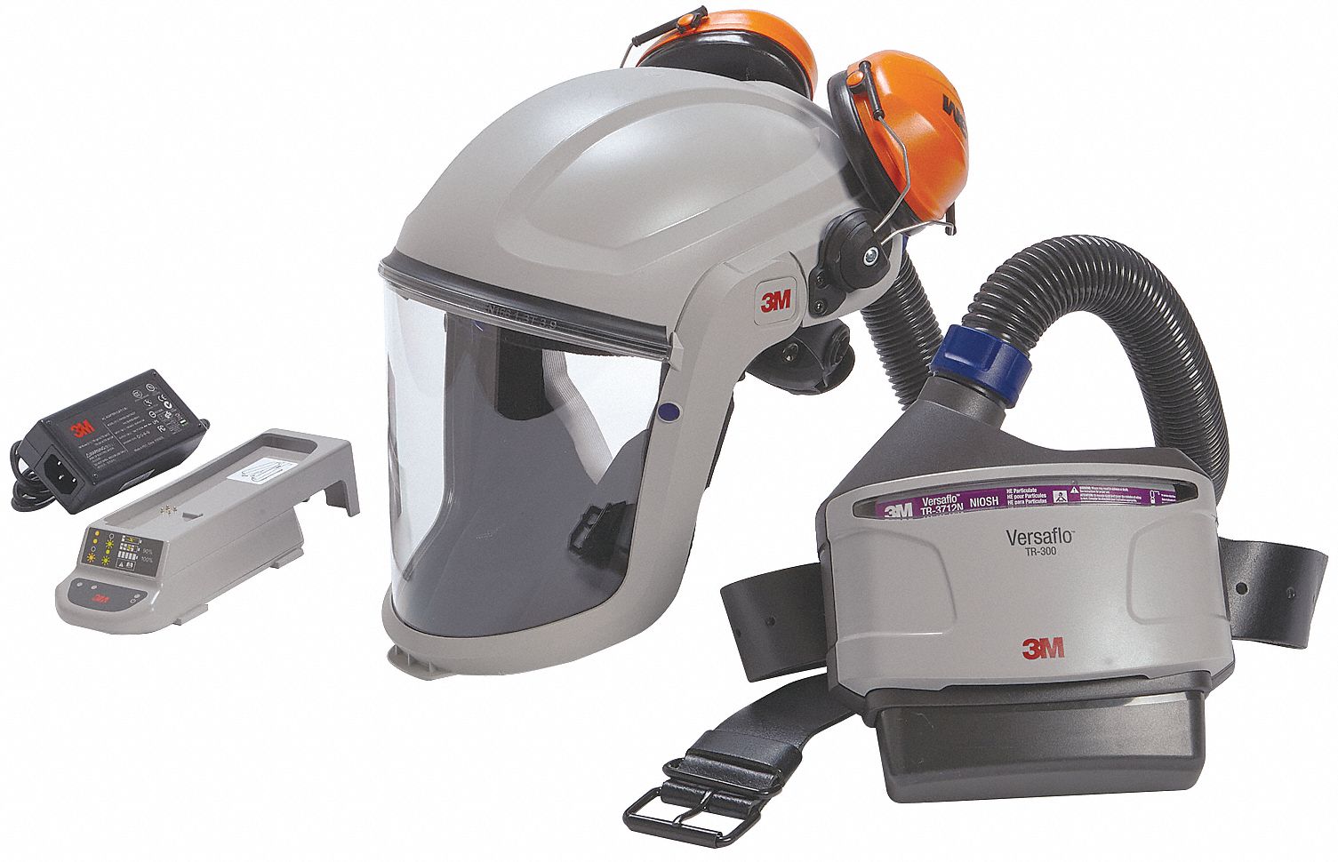 3M PAPR SYSTEM,BELT MOUNTED,HE FILTER - General Purpose PAPR Systems ...