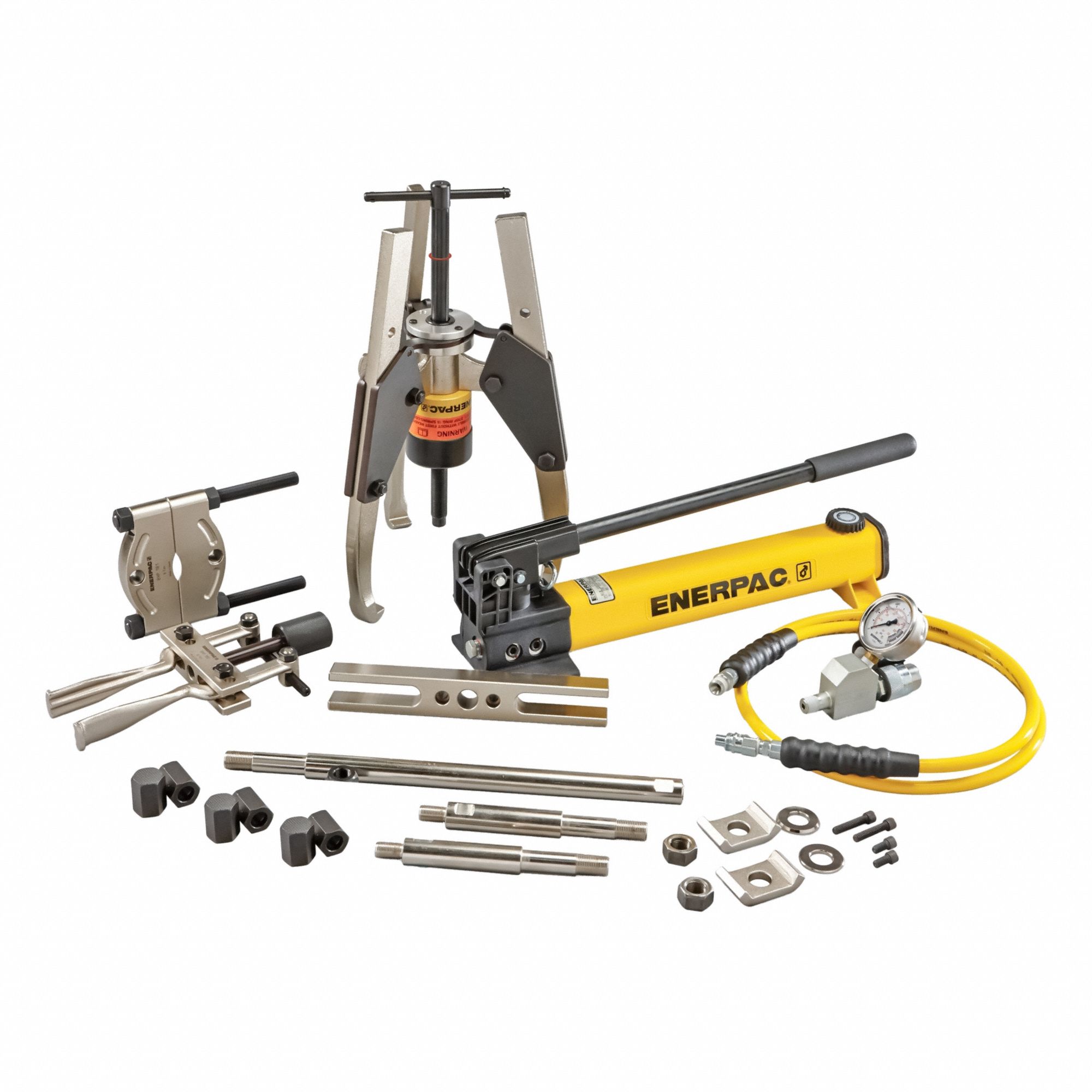 ENERPAC, 14 ton Cylinder Nominal Capacity, 1 in Stroke Lg, Hydraulic ...