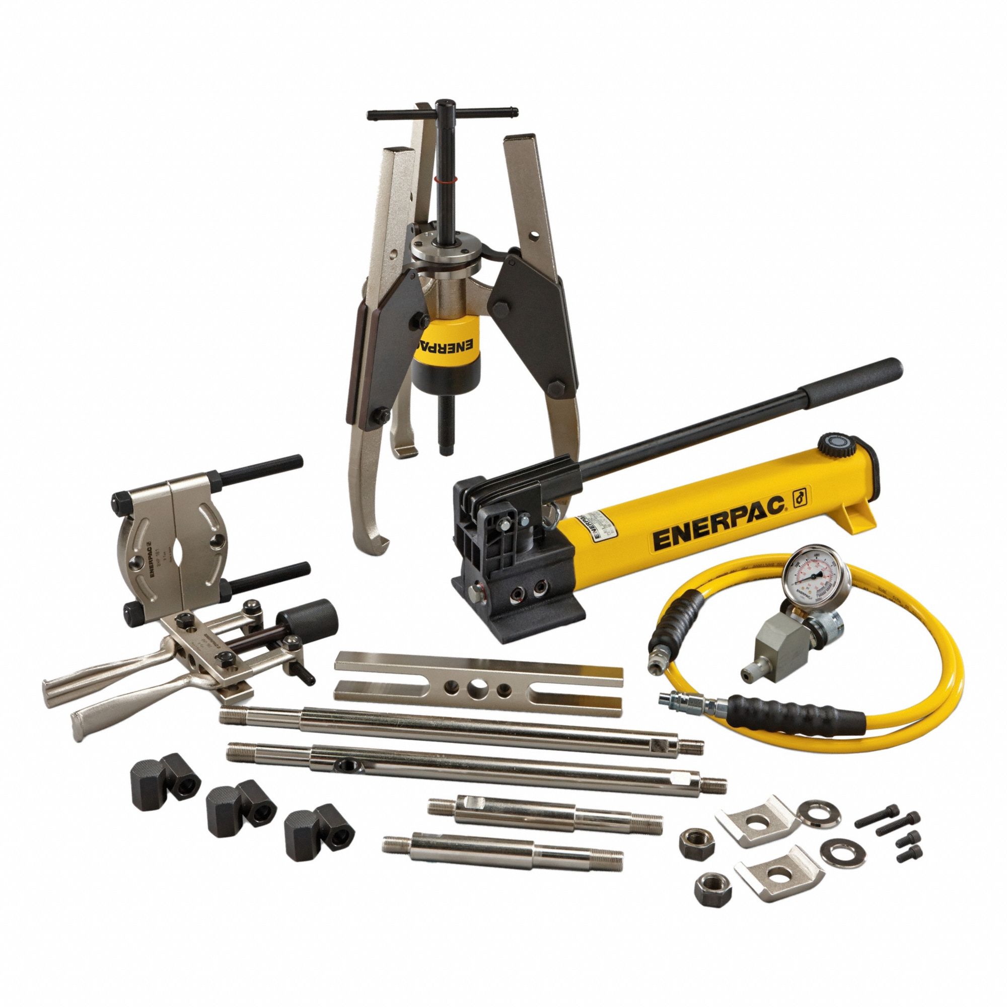 ENERPAC, 24 ton Cylinder Nominal Capacity, 2 in Stroke Lg, Hydraulic ...