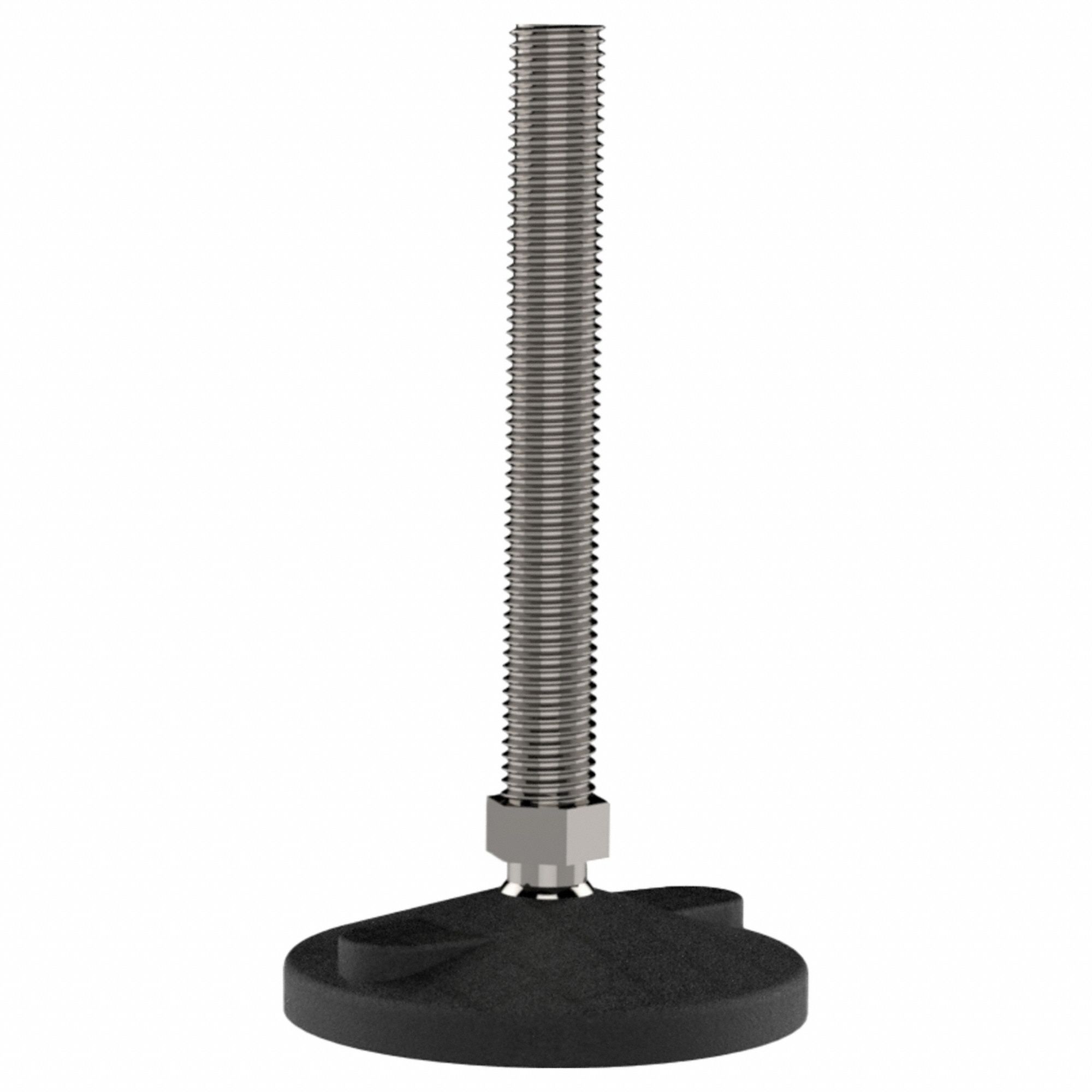 MASON PLASTICS, Similar to Valu Guide VG-511H-04-S34-L7, Stainless Steel, Articulating Leveler ...