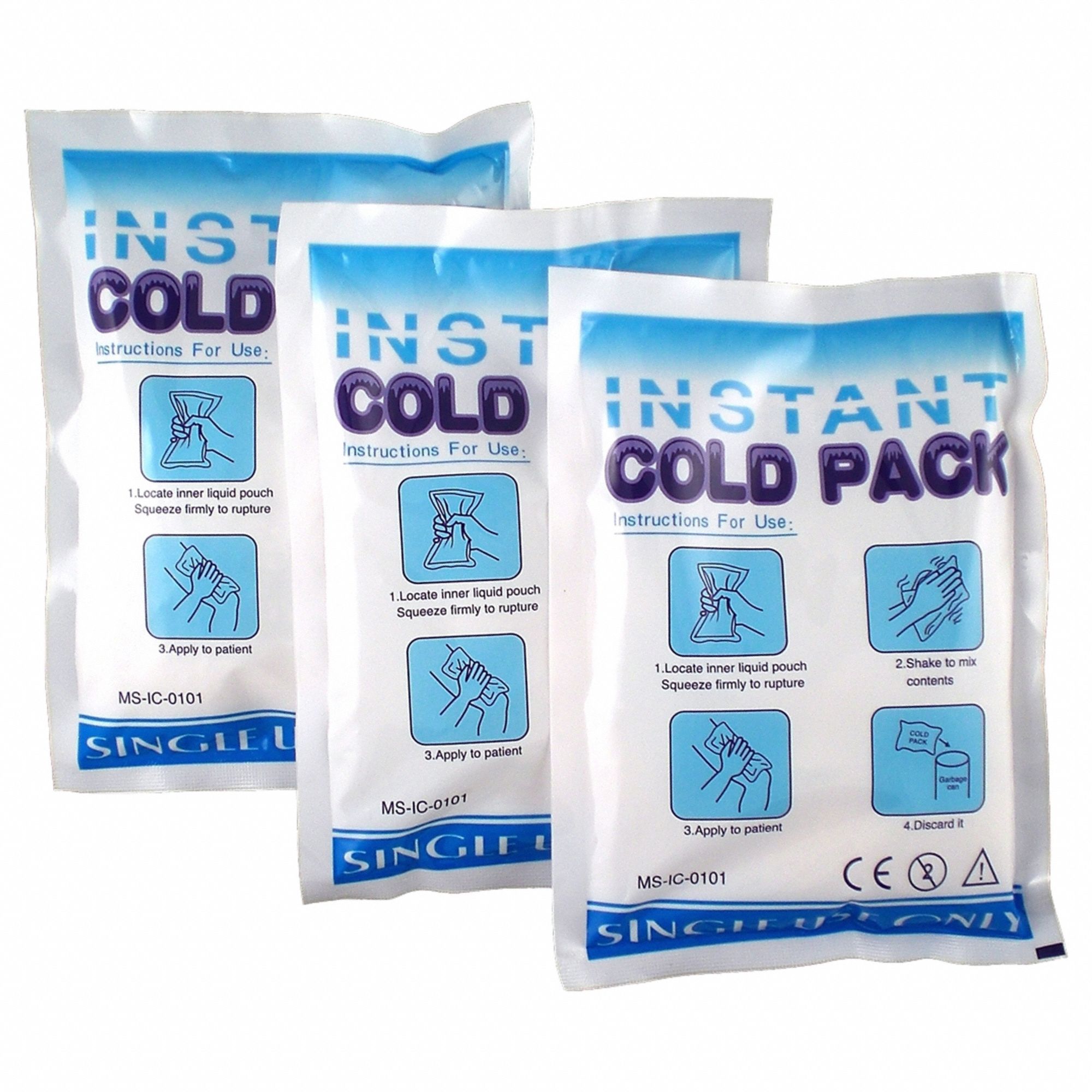 MEDSOURCE, 8 in Temp Pack Lg, 6 in Temp Pack Wd, Cold Pack - 36LN30|MS ...