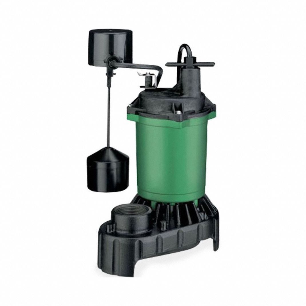 MYERS, 1/3 hp, 115V AC, Submersible Sump Pump - 860DL9|MS33PV10 - Grainger