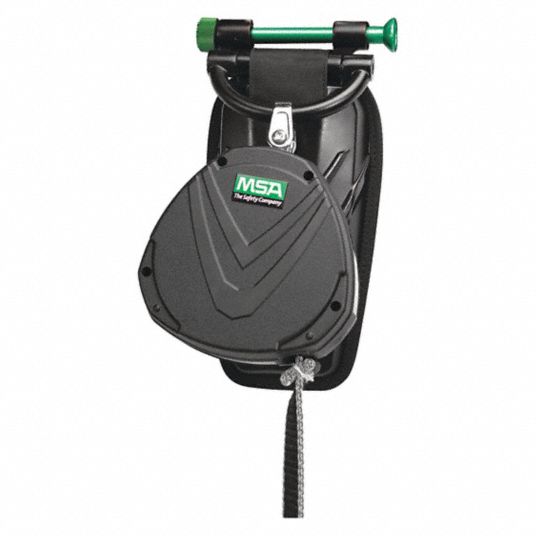 MSA, Aluminum Carabiner Anchor, Harness Aluminum Quick-Connect, Self ...