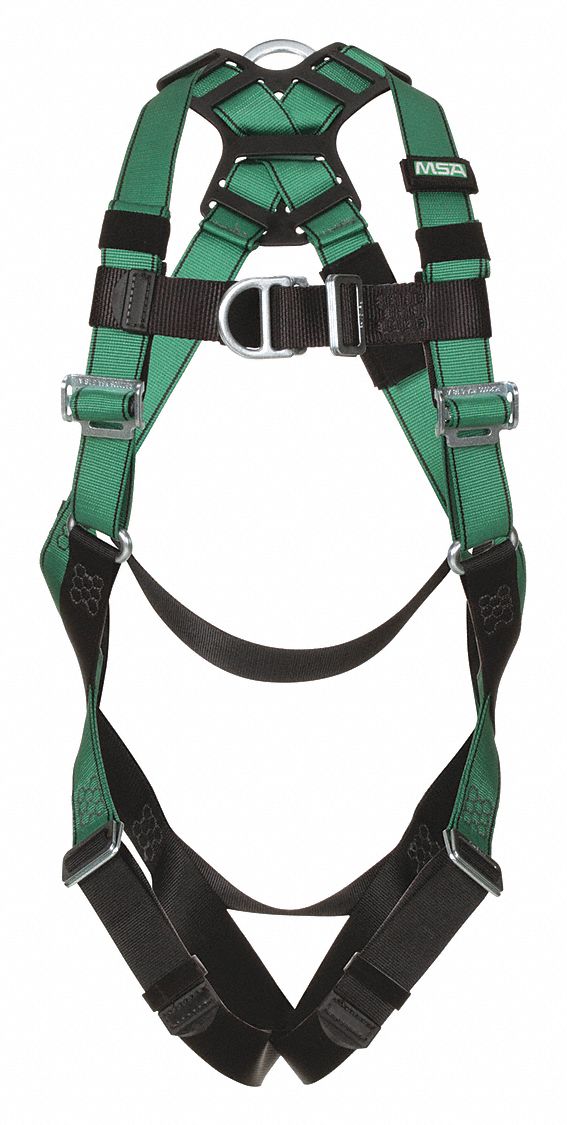 MSA, Climbing, Vest Harness, Full Body Harness - 197DP4|10197432 - Grainger