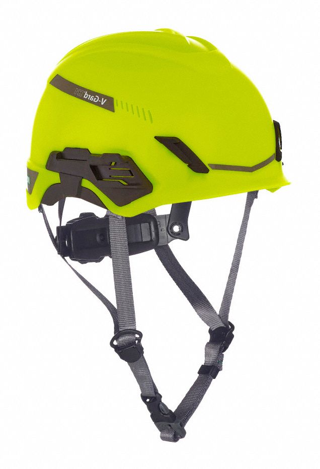 MSA SAFETY HELMET, CSA, TYPE 1, CLASS C, HDPE, BIVENT, 4-PT RATCHET ...