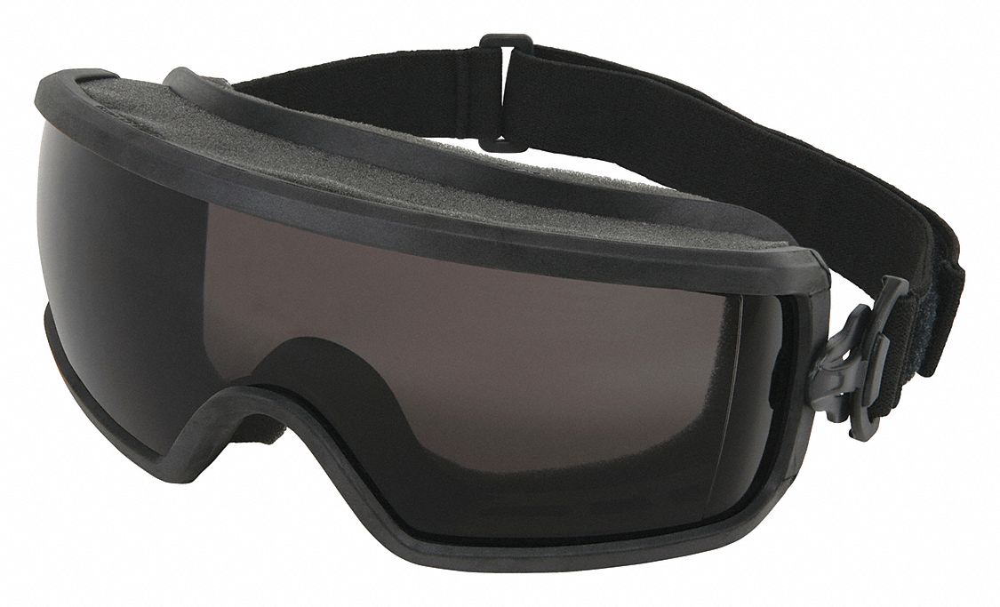 MCR SAFETY PREDATOR FOAM-LINED SAFETY GOGGLES, ANTI-FOG/UV PROTECTION ...