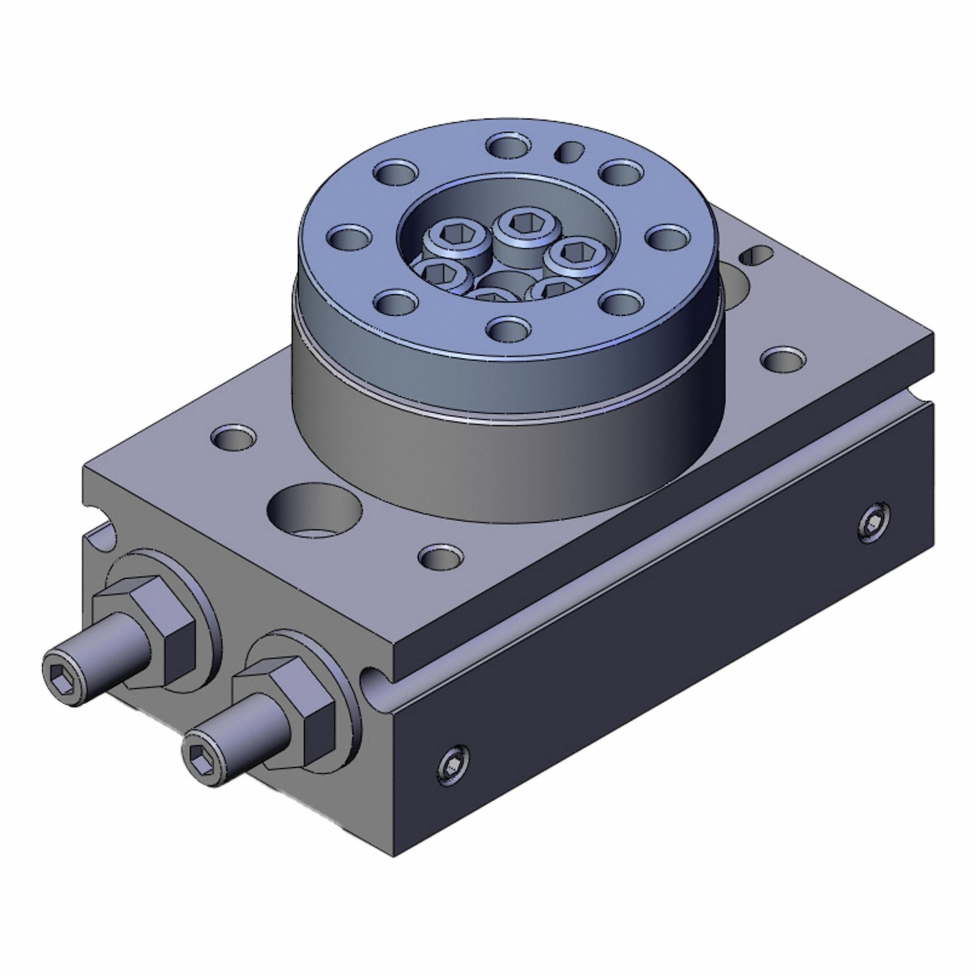SMC, 190° Rotation Angle, 10 mm Bore Dia, Rotary Table - 201U40|MSQA3A ...