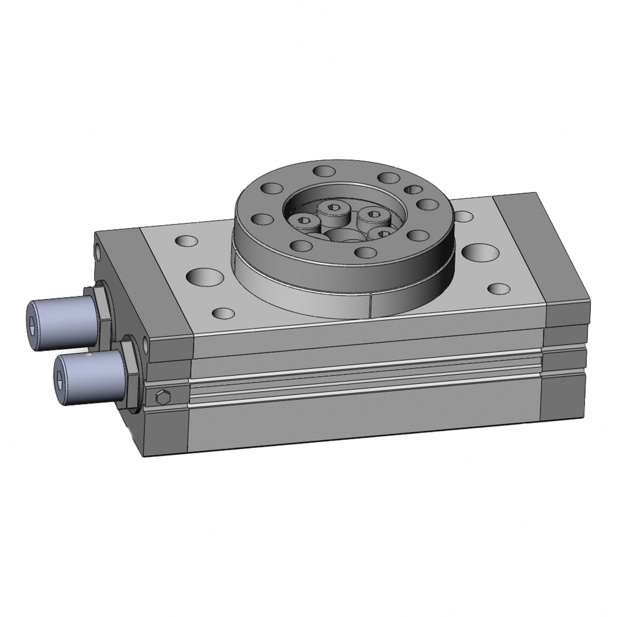 SMC, 190° Rotation Angle, 62.8 N-m Output Torque, Rotary Table - 201U48 ...