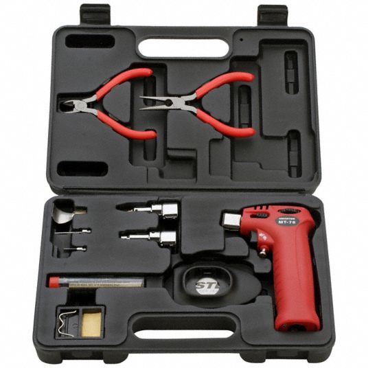 MASTER APPLIANCE, 120 min Run Time, Butane Torch Kit, 4-in-1, Self ...