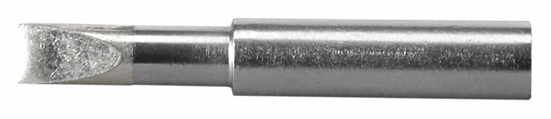 MILWAUKEE SOLDERING IRON CHISEL TIP, FOR M12 SOLDERING IRON, 1.55 X 0. ...