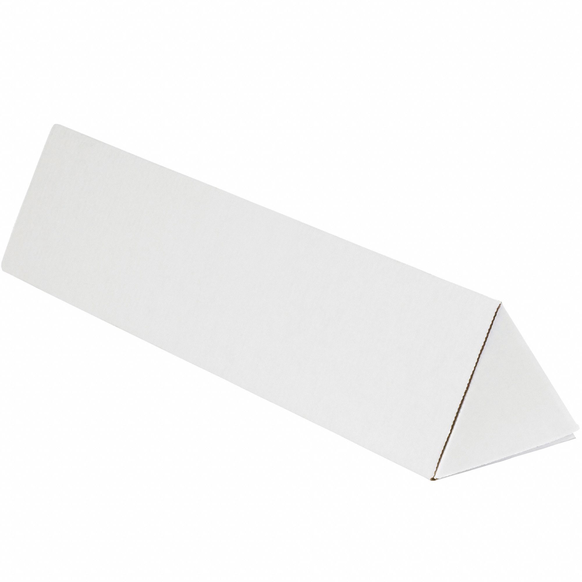 Oyster White, Triangular, Mailing Tube - 35WD24|MTM324 - Grainger