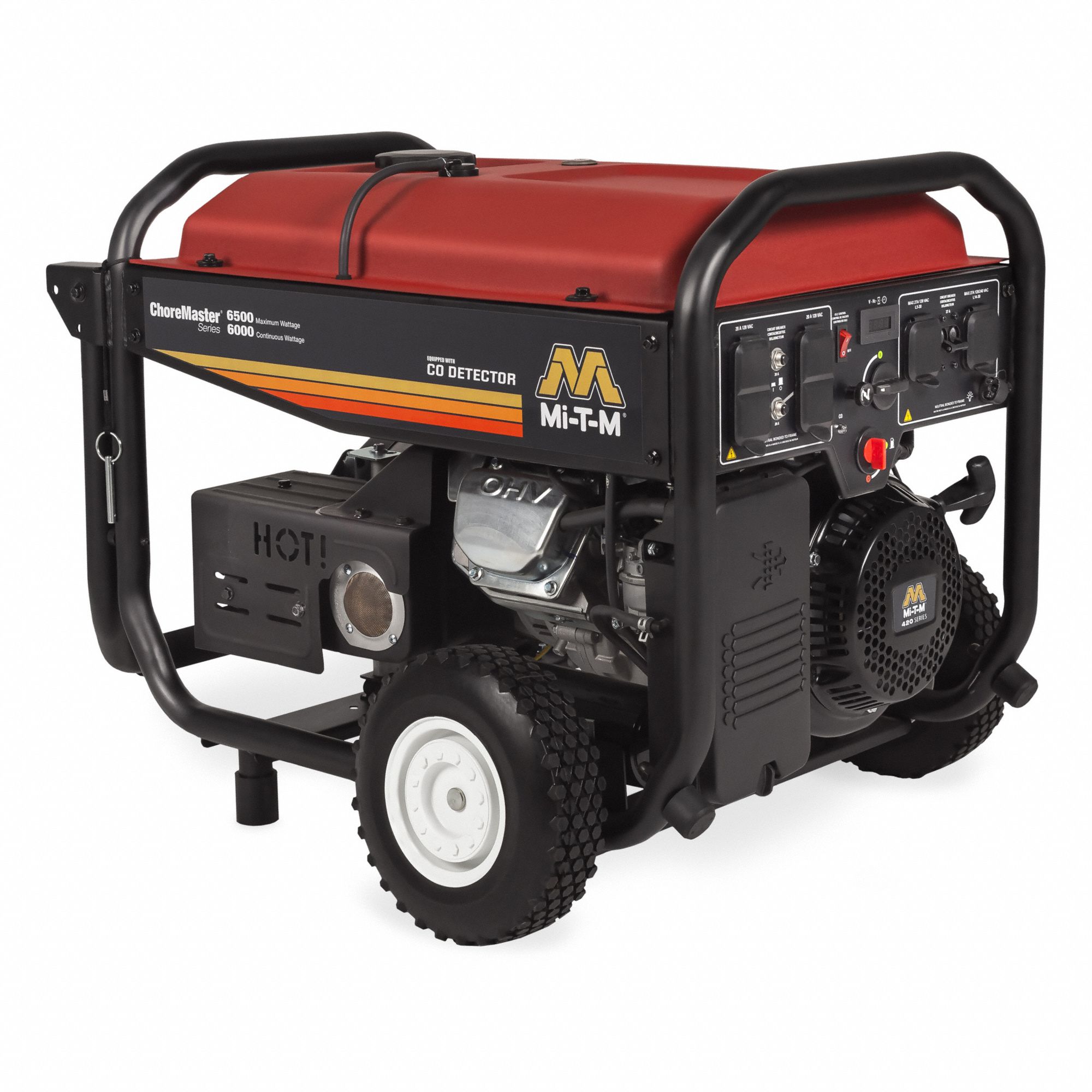 MI-T-M PORTABLE GENERATOR,CONVENTIONAL,6,500 W - 4723 - MTMGEN65000MM1 ...