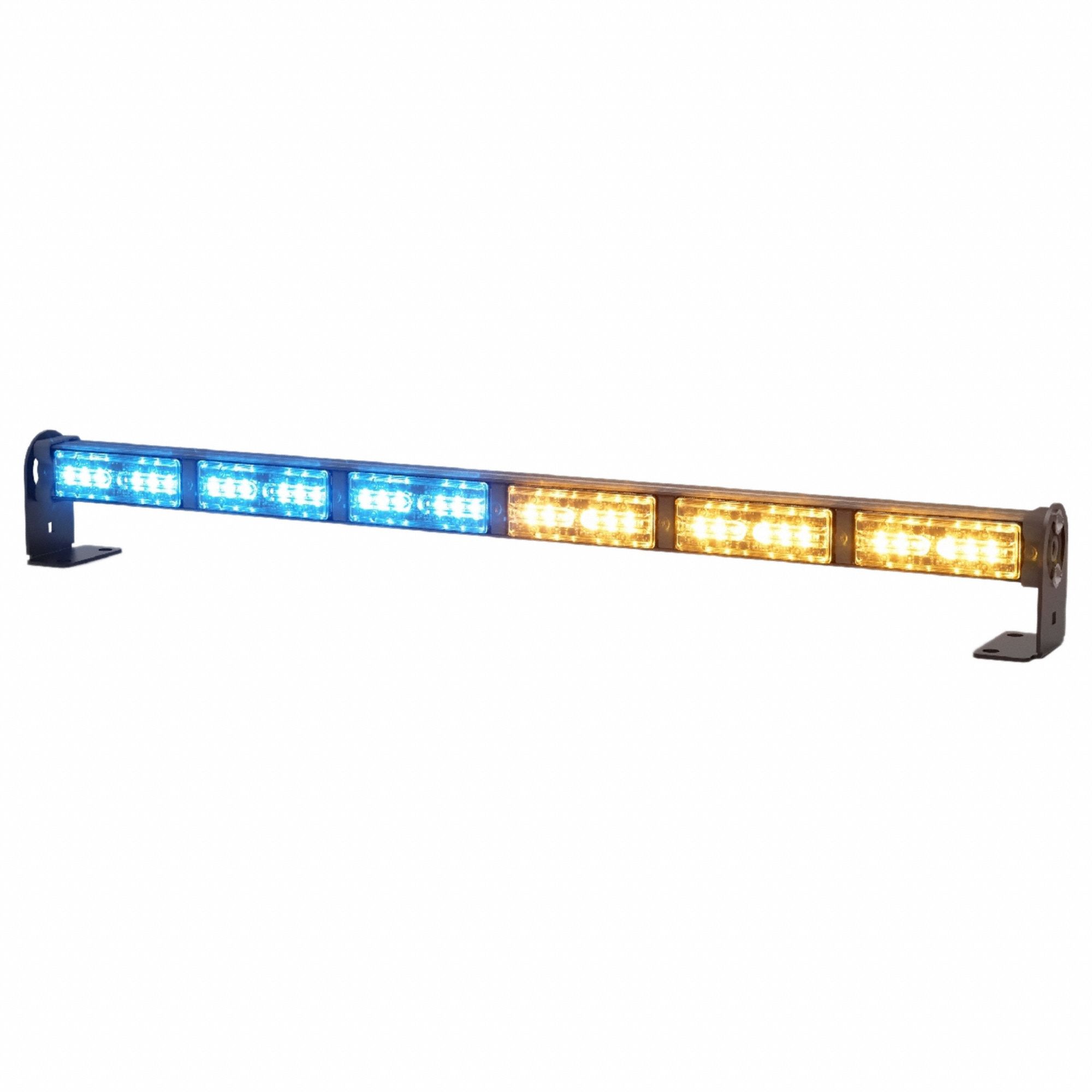 CODE 3, Combo Warning and Directional Light, Amber/Blue, Warning and ...