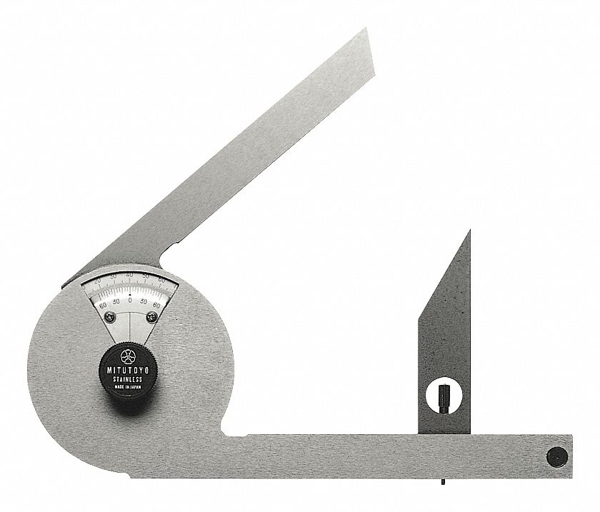 MITUTOYO PROTRACTOR BEVEL - Digital & Mechanical Protractors - MTT187 ...