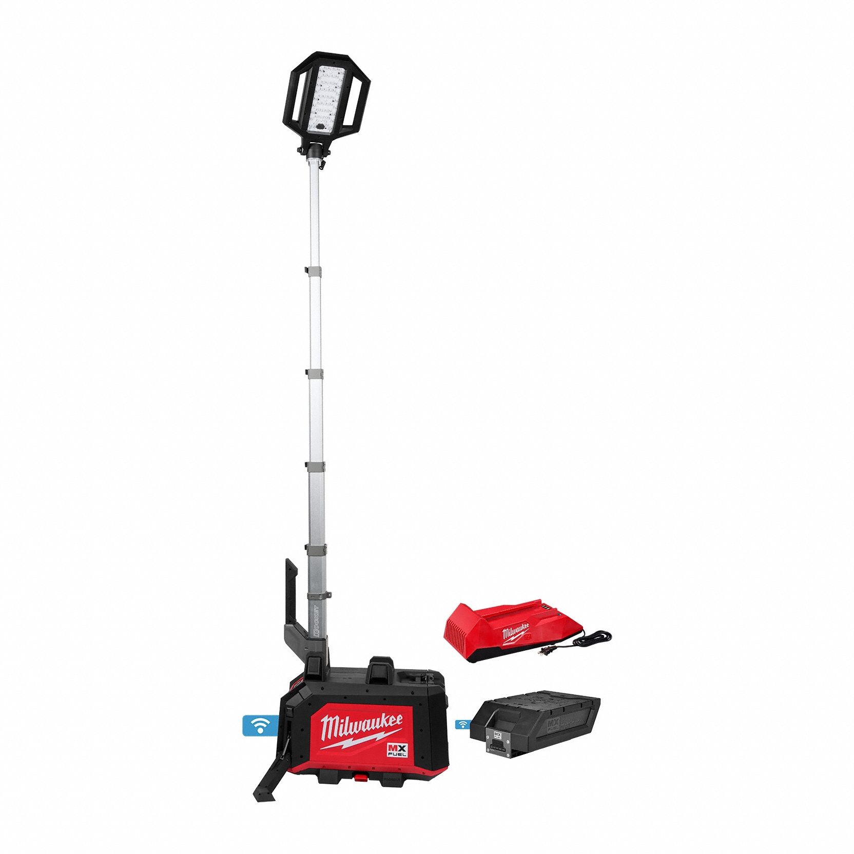 MILWAUKEE, MX FUEL™, Tripod Light, Tower Light - 830DR4|MXF040-1XC ...