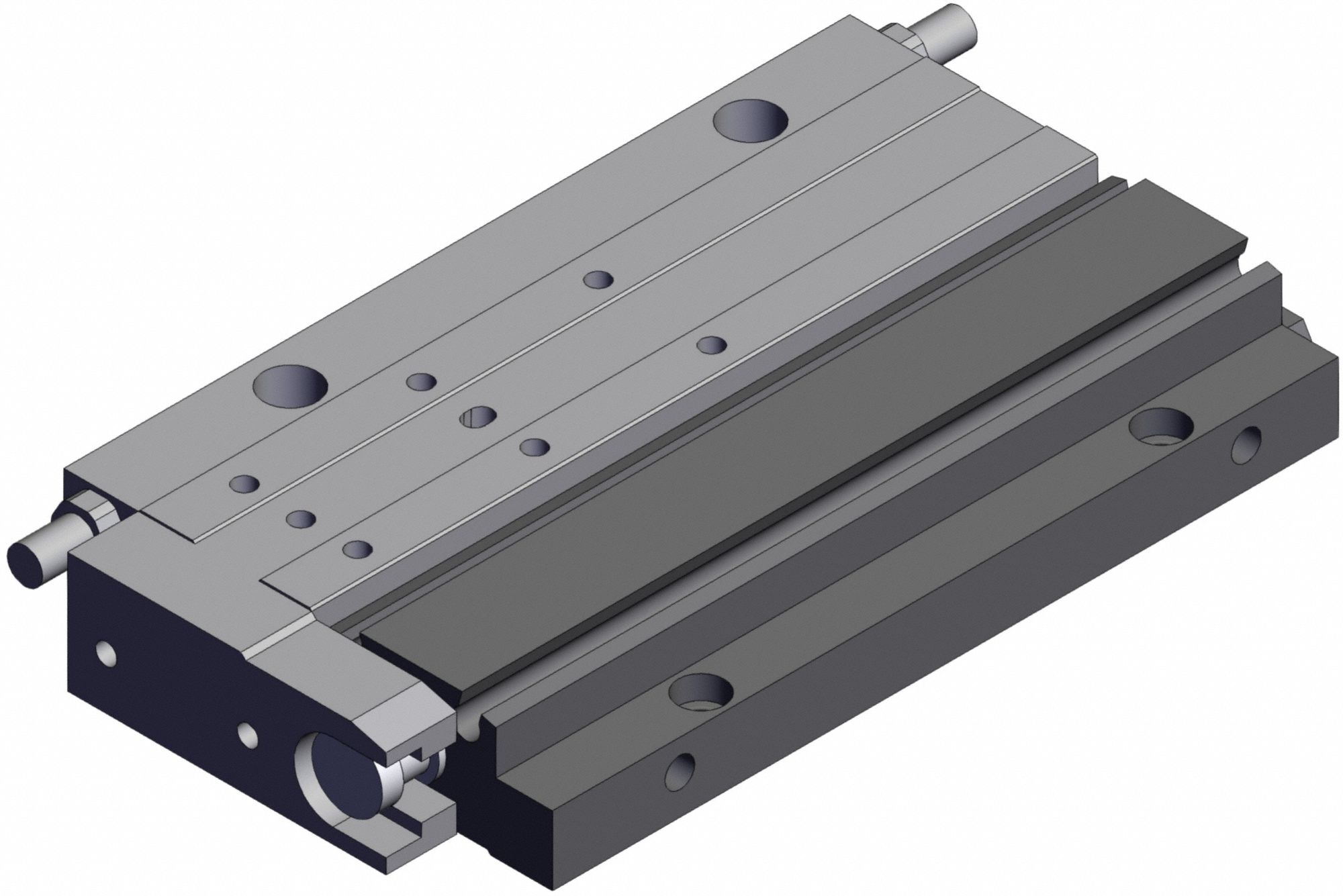 SMC, 50 mm Stroke Lg, 12 mm Bore Dia, Linear Air Cylinder - 826HM7 ...