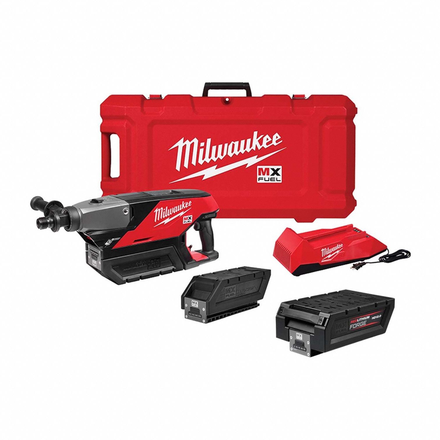 MILWAUKEE, Handheld, 0 hp Horsepower, Core Drill Kit - 413WX9|MXF301 ...