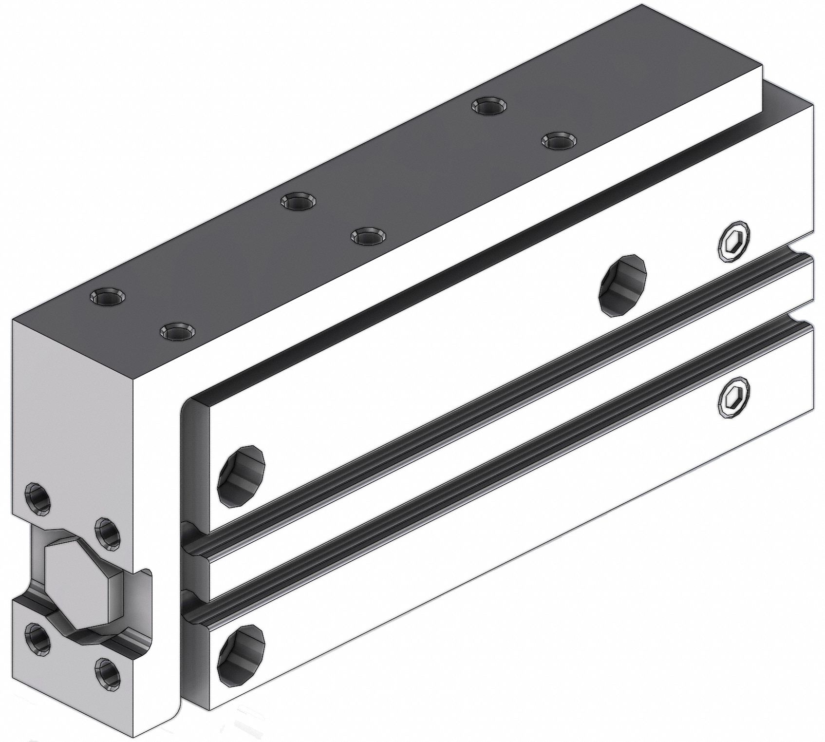 SMC, 10 mm Stroke Lg, 6 mm Bore Dia, Air Slide Table - 826HP2|MXH6-10Z ...