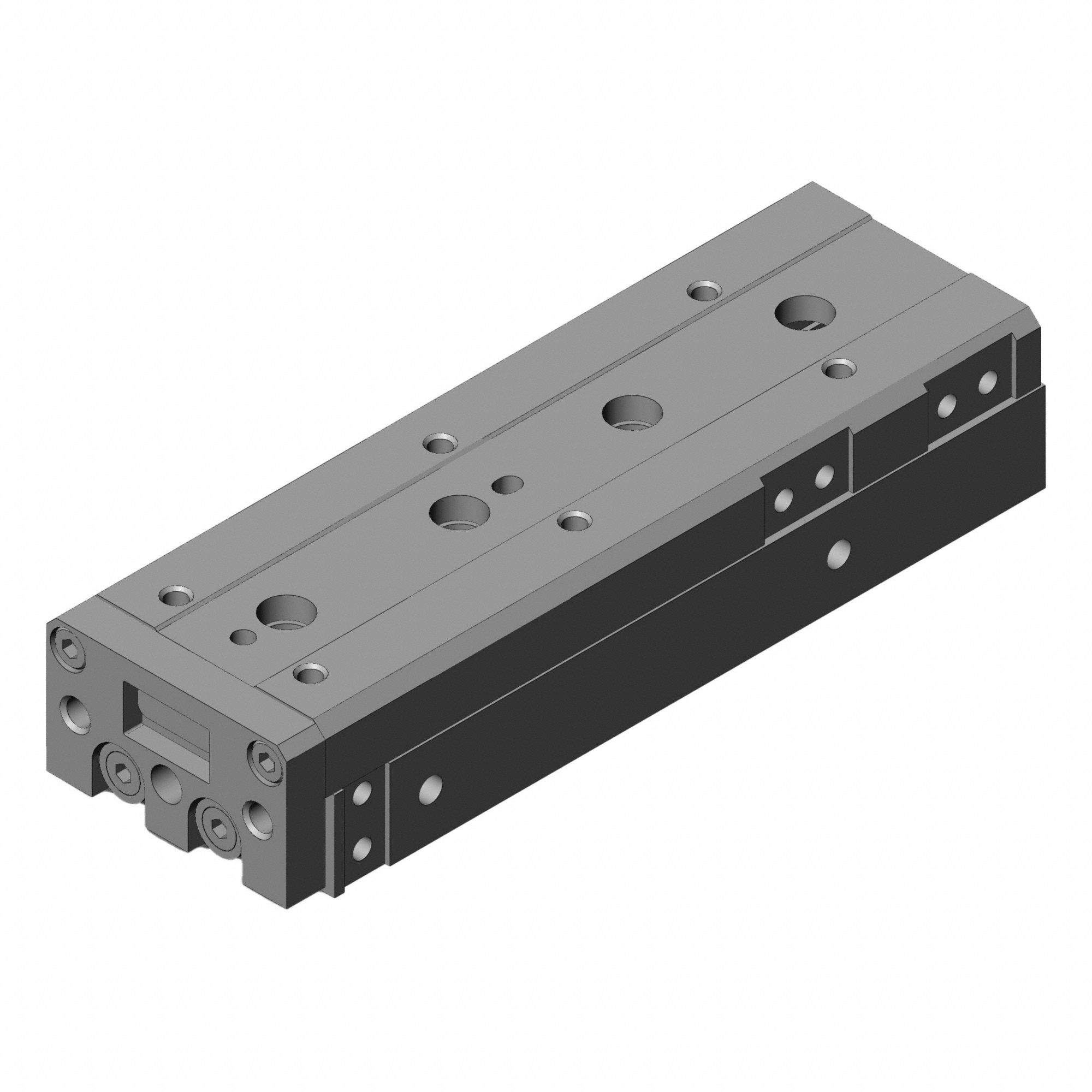 SMC, 75 mm Stroke Lg, 12 mm Bore Dia, Slide Table - 201U56|MXS12L-75 ...