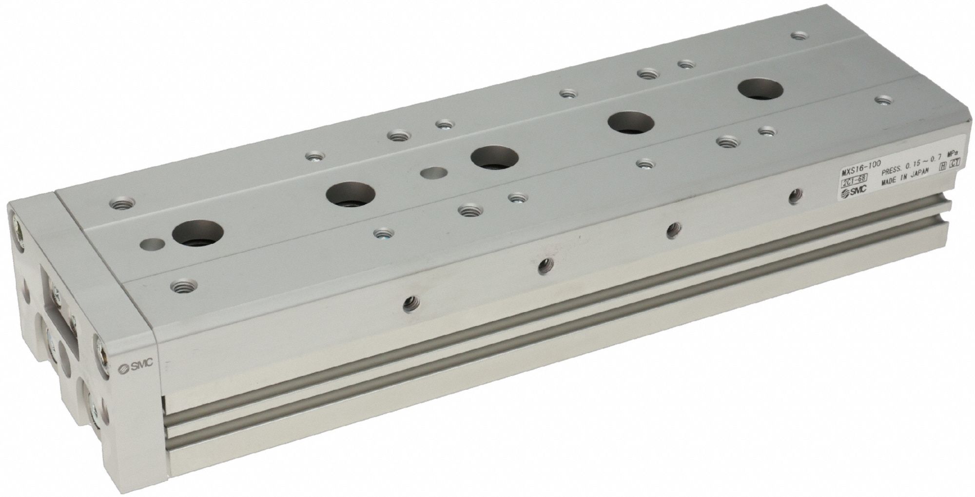 SMC, 100 mm Stroke Lg, 16 mm Bore Dia, Air Slide Table - 826HT8|MXS16-100 - Grainger