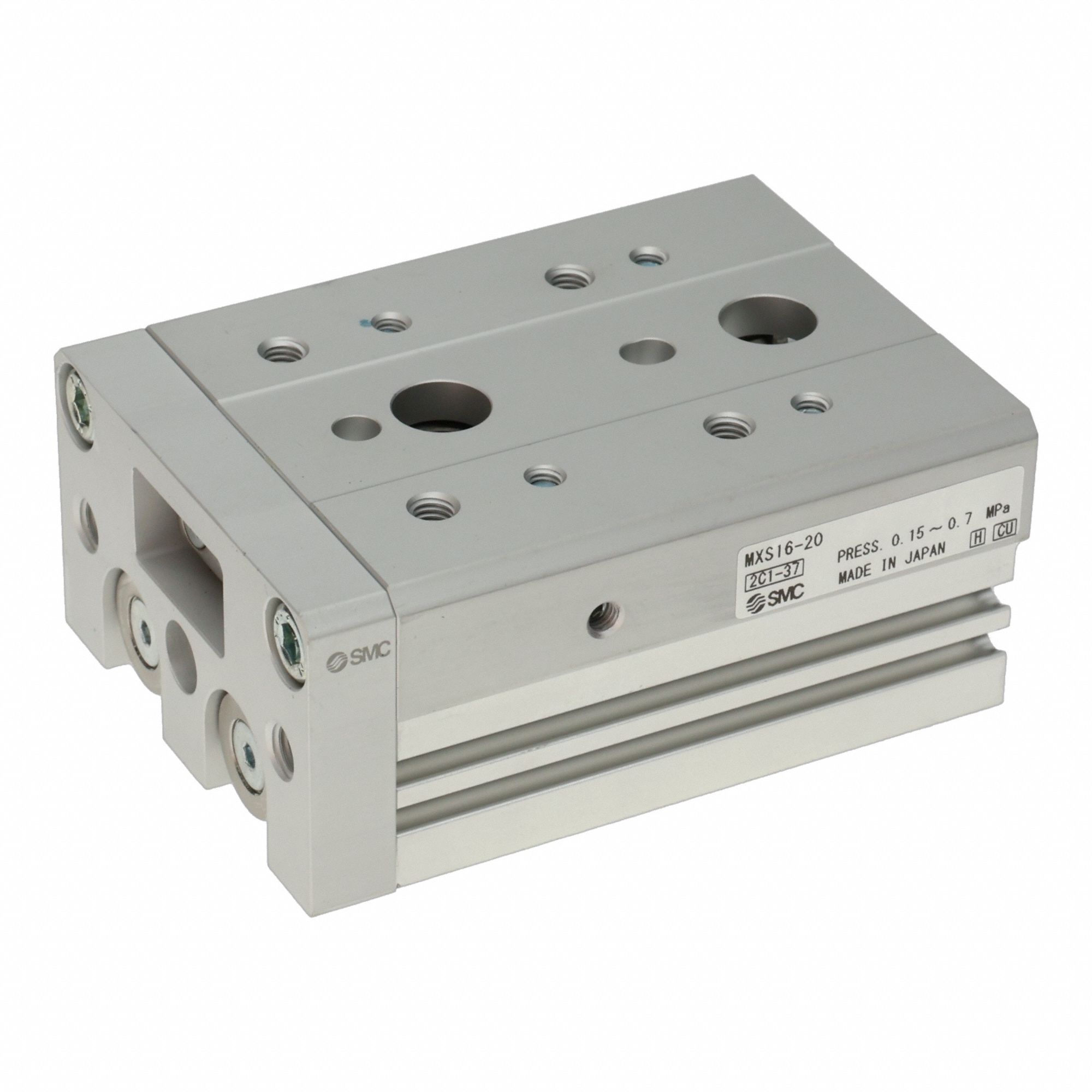 SMC, 50 mm Stroke Lg, 16 mm Bore Dia, Air Slide Table - 826HU4|MXS16-50 - Grainger