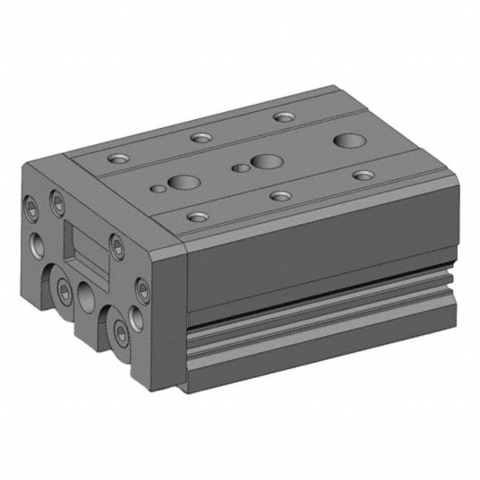SMC, 50 mm Stroke Lg, 25 mm Bore Dia, Air Slide Table - 201A78|MXS25-50 ...