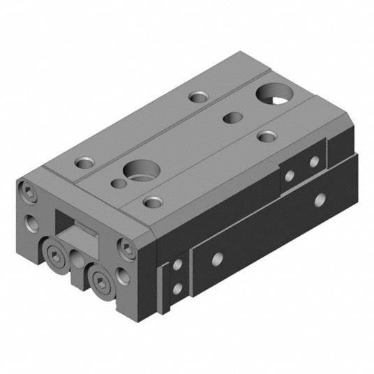 SMC, 20 mm Stroke Lg, 6 mm Bore Dia, Air Slide Table - 201C26|MXS6L-20 ...