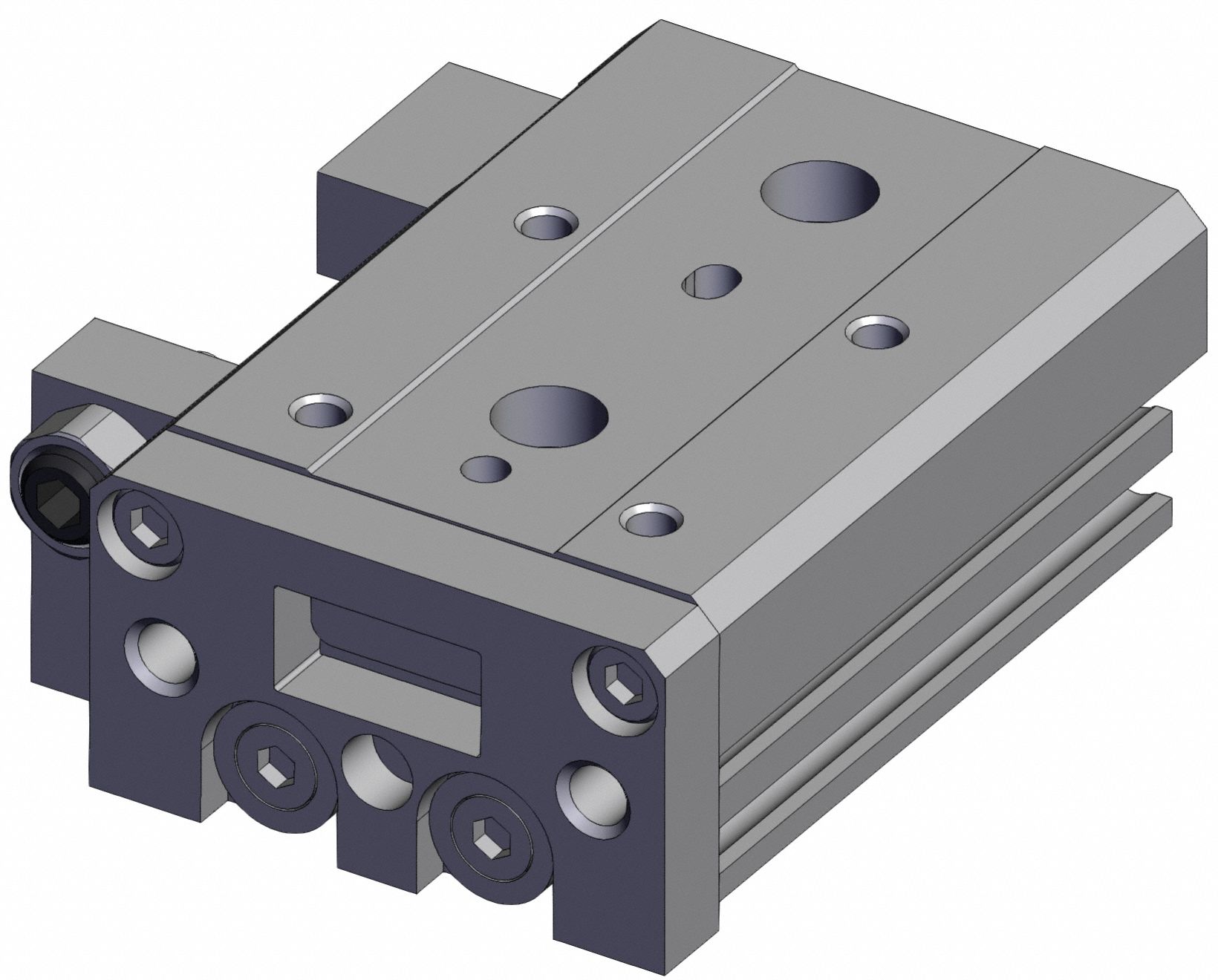 SMC, 20 mm Stroke Lg, 8 mm Bore Dia, Air Slide Table - 826HU9|MXS8-20AS ...