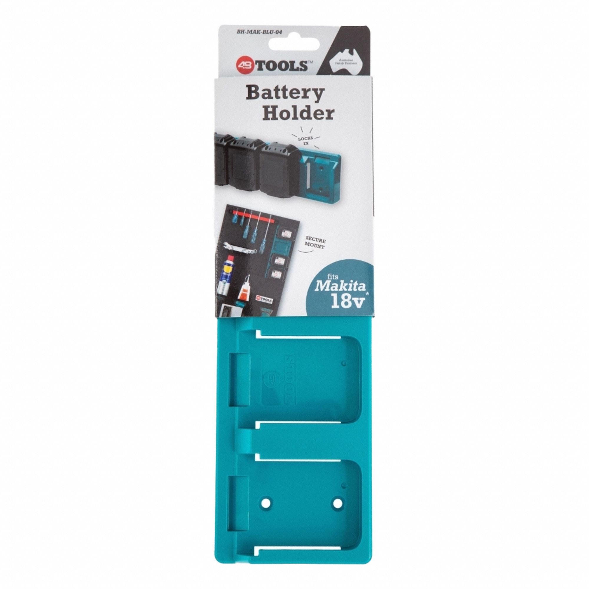48 TOOLS, Battery Holder, For 18 V Battery Volt, Battery Holder ...