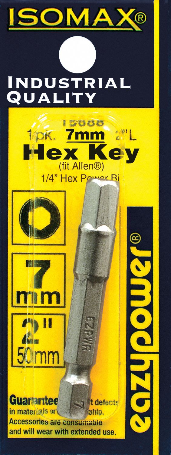 EAZYPOWER, Insert Bit, Metric, Driver Bit - 848KU2|88021/B - Grainger