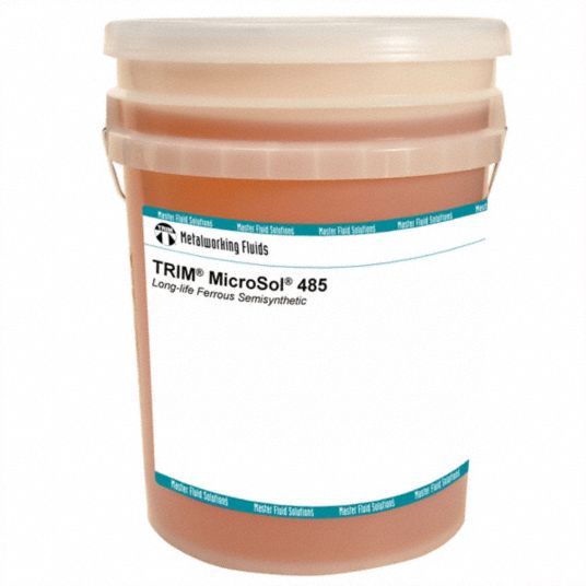 TRIM, MicroSol 485, 5 gal, Microemulsion Coolant - 5CEY5|MS485-5G ...